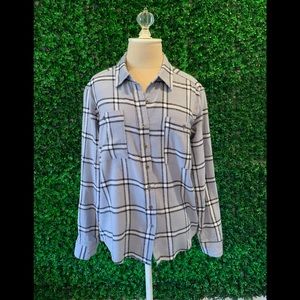 PS/LA | Tops | Pac Sun Blue Plaid Flannel | Poshmark